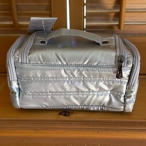 lug | Bags | Nwt Lug Trolley Mini Metallic Silver Sketch Floral ...